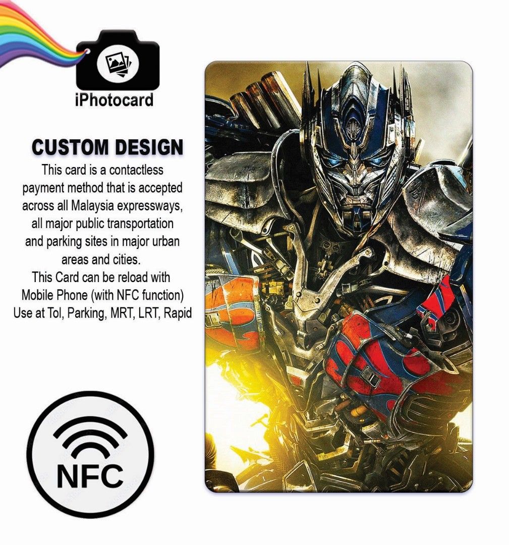 Touch 'n Go Card - Transformer Limited Edition, Hobbies & Toys, Travel ...