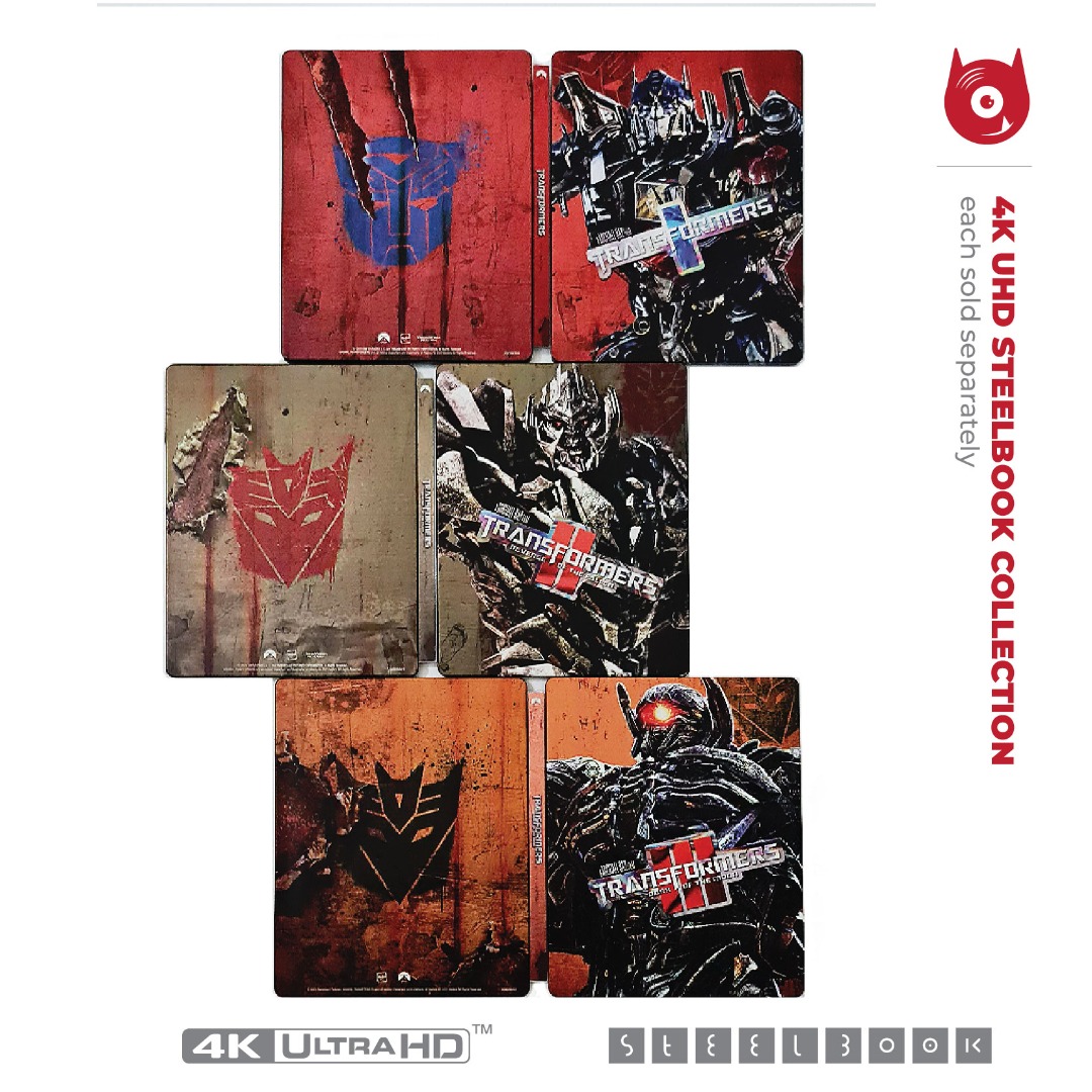 TRANSFORMERS / TRANSFORMERS: REVENGE OF THE FALLEN / TRANSFORMERS: DARK ...