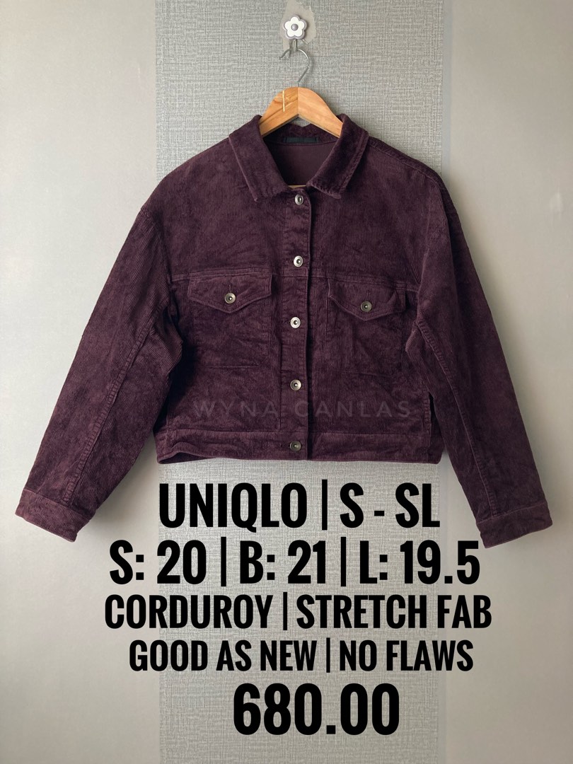 Uniqlo Cropped Jacket - S-SL, Women's Fashion, Coats, Jackets and ...