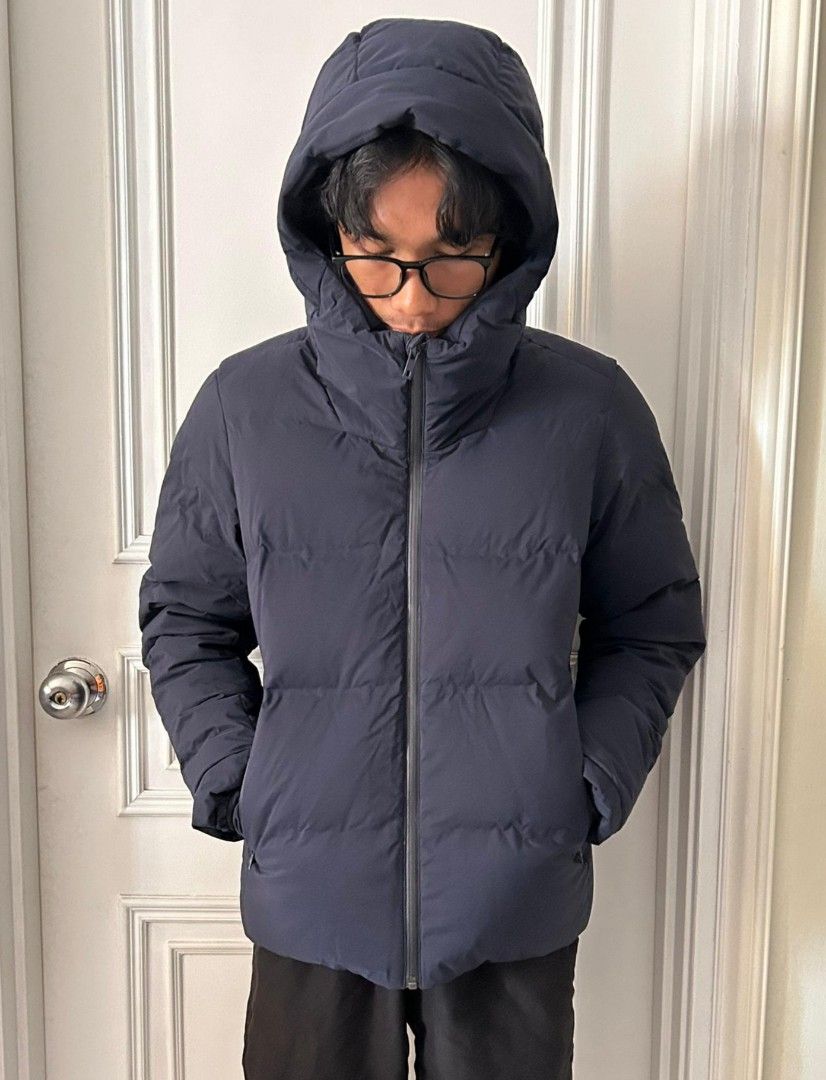 UNIQLO seamless down parka jacket , Baju sejuk waterproof, Men's ...
