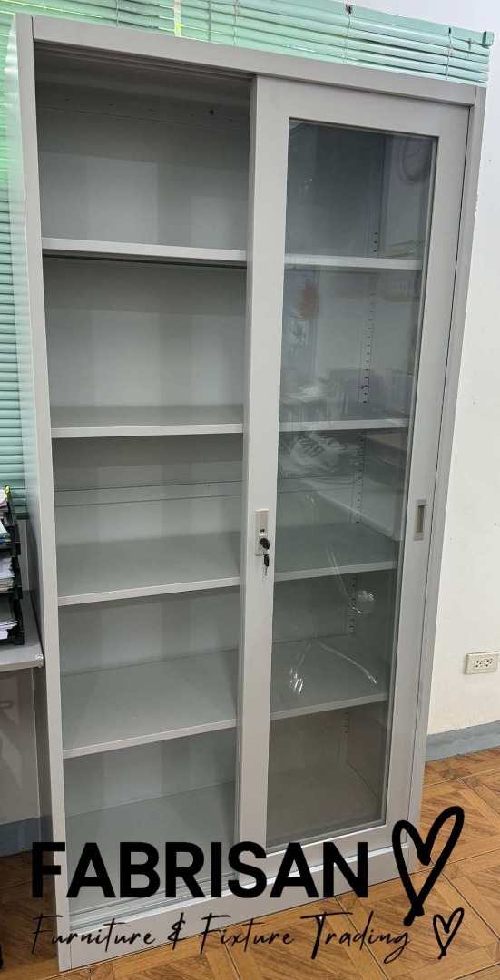 Vertical display cabinet / office table / office chair / office ...
