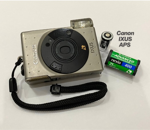 Vintage Canon Film Camera IXUS APS, Photography, Cameras on Carousell