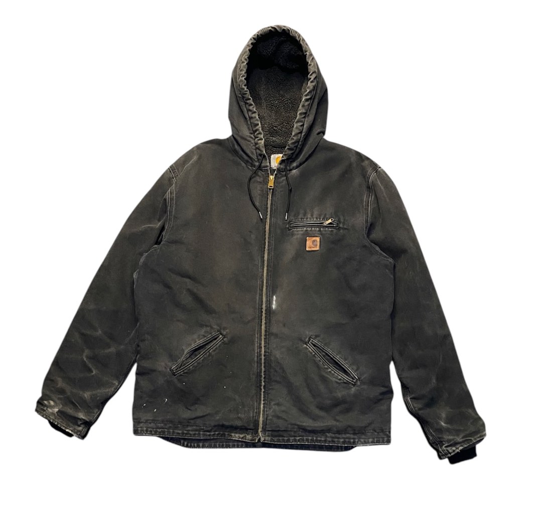 Vintage Carhartt J141 Black Sierra Jacket, Men's Fashion, Coats ...
