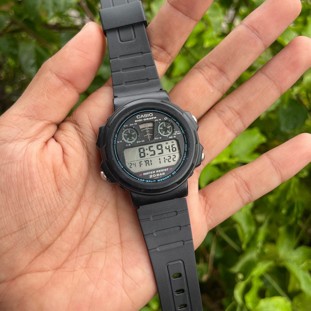 Vintage Casio Digi Graph, Hobbies & Toys, Collectibles & Memorabilia ...