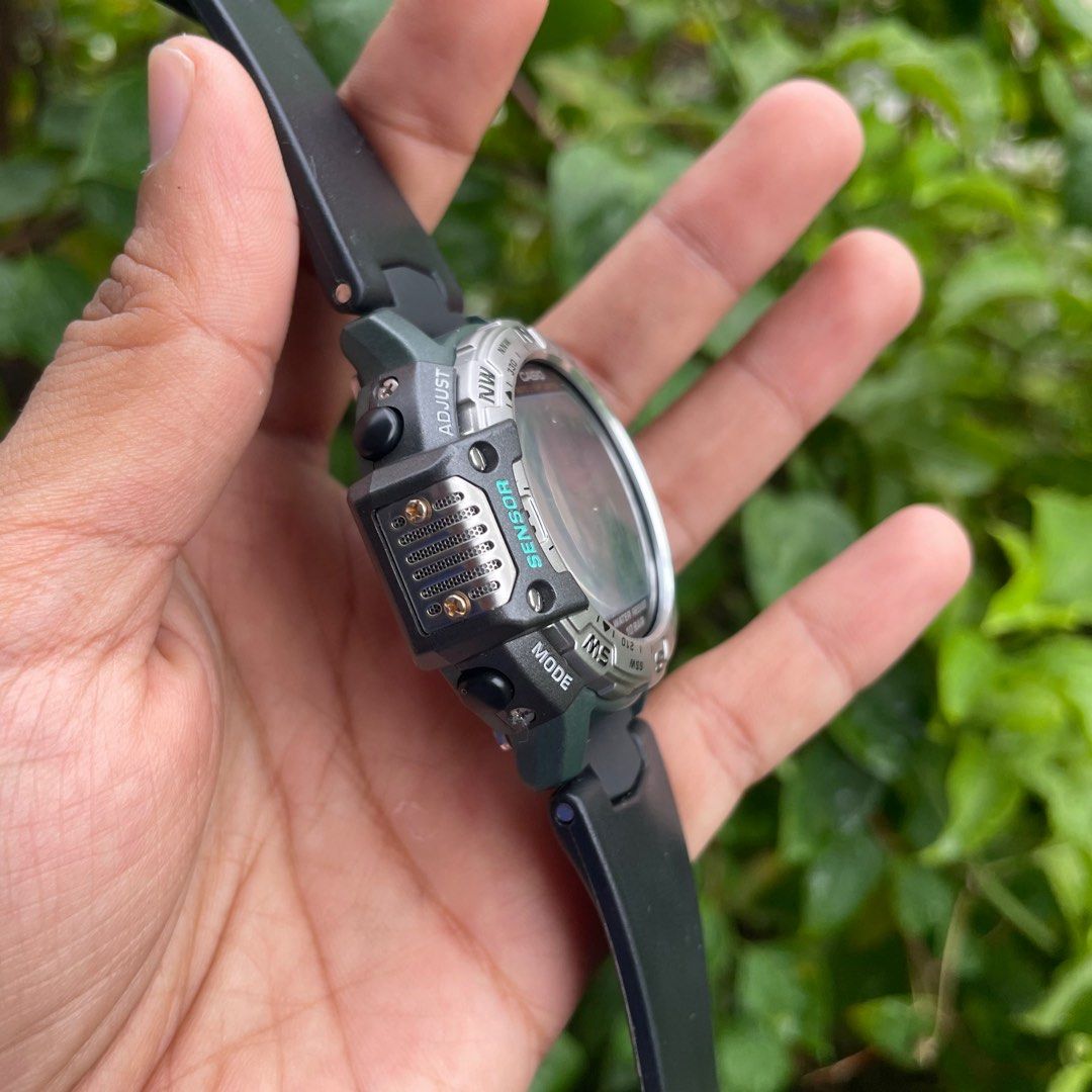 Vintage Casio Twincept Protrek X Bird Life Infernational, Men's Fashion ...