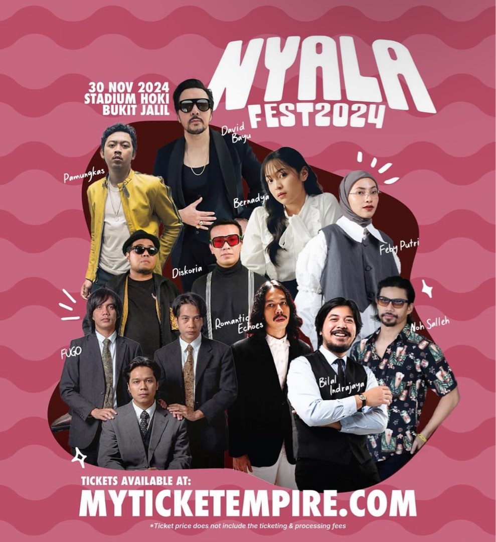 WTS NYALA FEST (Festival standing+Collector Tix), Tickets & Vouchers ...