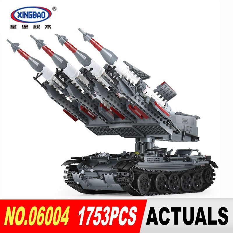 Xingbao The SA-3 Missile T55 Military Battle War Tank Vehicle Model Kit ...