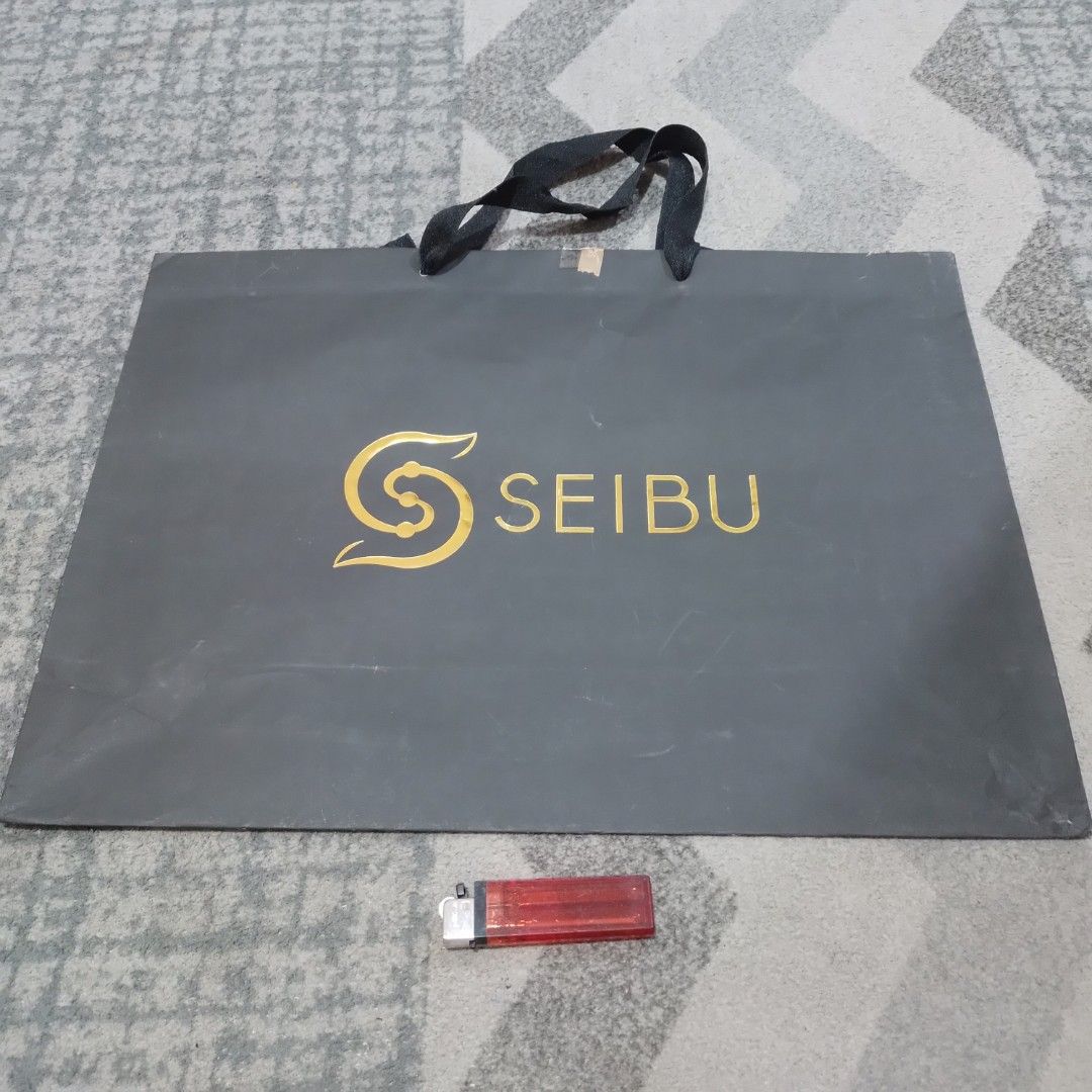 10 BUAH KANTONG BELANJA PAPERBAG BERBAGAI MEREK KONDISI PAPER BAG APA ...