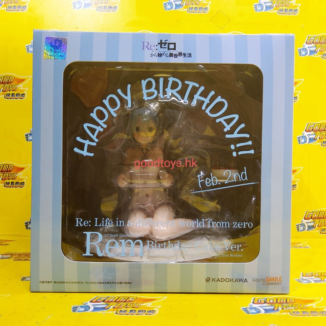 全新未開封 GOODSMILE COMPANY 1/7 RE: LIFE IN A DIFFERENT WORLD FROM ZERO REM ...