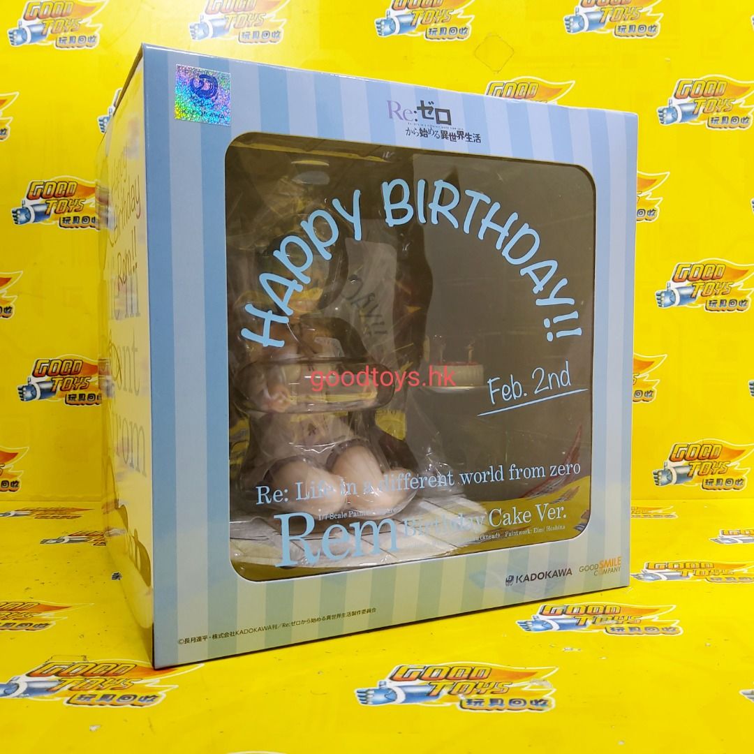 全新未開封 GOODSMILE COMPANY 1/7 RE: LIFE IN A DIFFERENT WORLD FROM ZERO REM ...