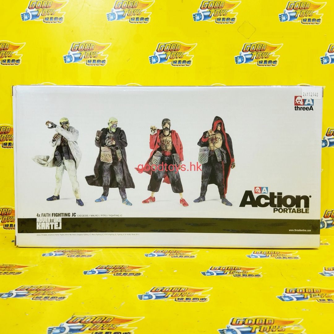 內全新 THREEA 1/12 ACTION PORTABLE 4X FAITH FIGHTING JC ADVENTURE KARTEJ ...