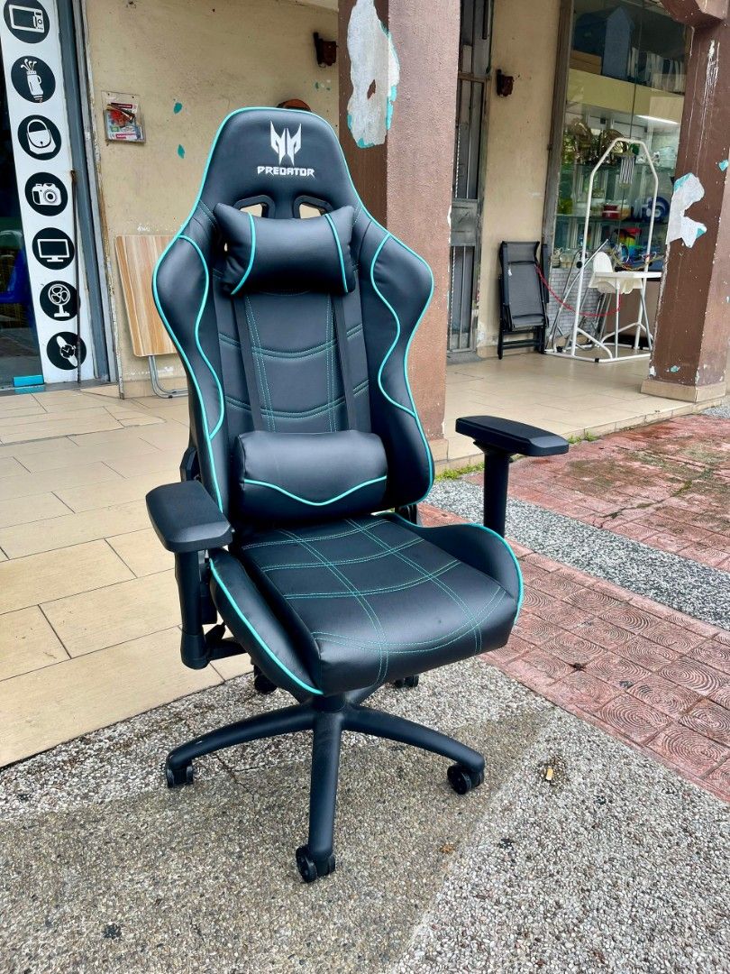 Acer Predator Gaming Chair Bucket With Wheel Armrest, Furniture & Home ...
