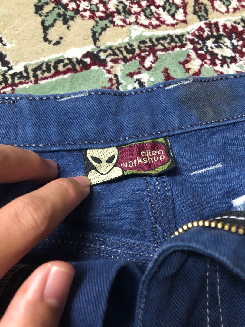 ALIEN WORKSHOP JEANS RARE LIKE JNCO SOUTHPOLE ROCAWEAR ECKO MECCA PIKO ...