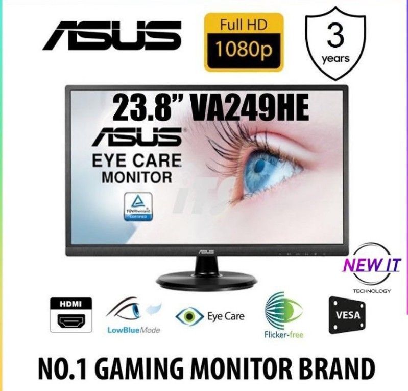 Asus 24 inch monitor VA249HE, Computers & Tech, Parts & Accessories ...