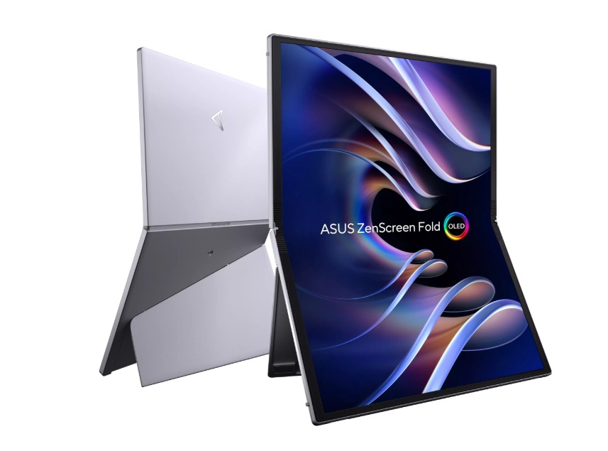 ASUS ZenScreen Fold OLED MQ17QH Portable Monitor - 17" OLED QHD ...
