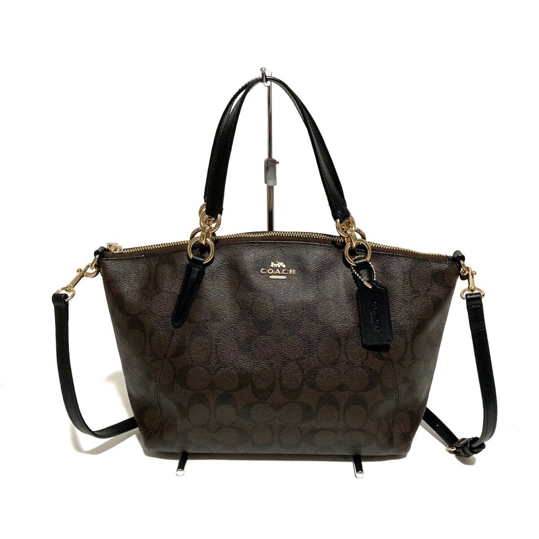 Auth Coach Casey Small Satchel Handbag Crossbody Bag Signature Canvas ...