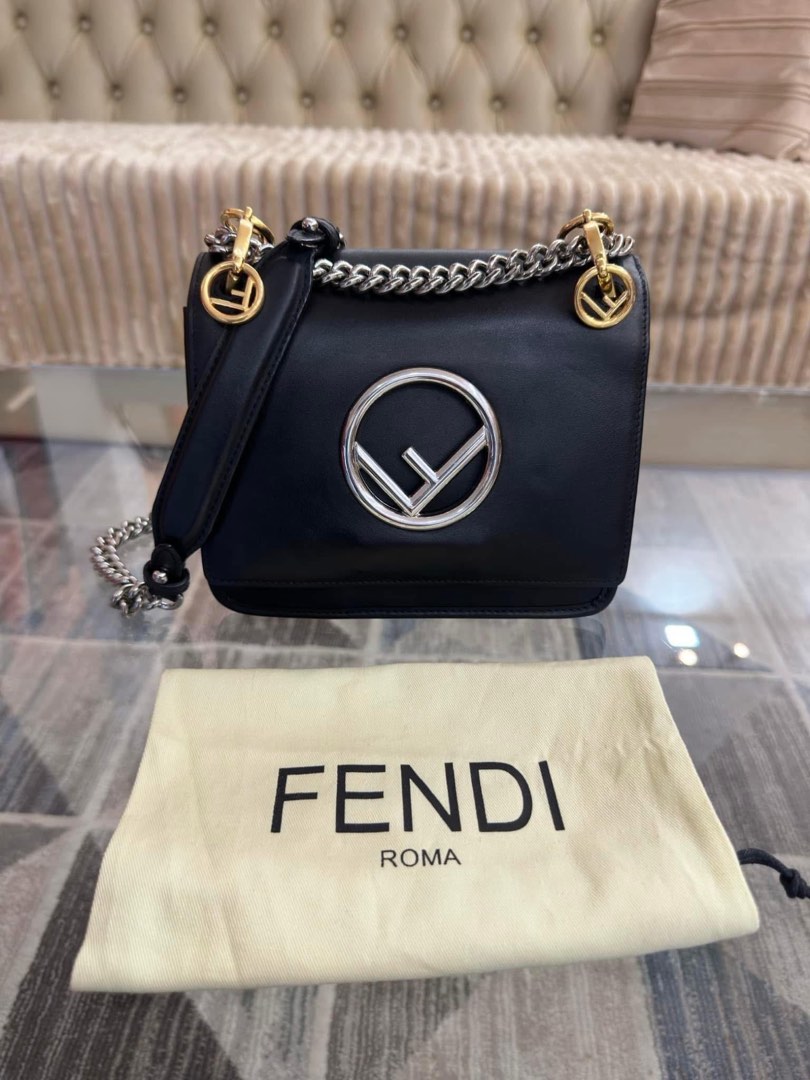 Authentic Fendi Kan Bag 2 way, Luxury, Bags & Wallets on Carousell