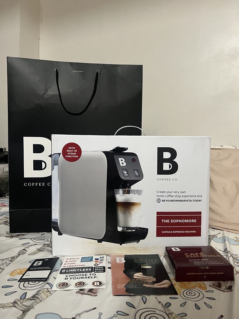 B Coffee Co. The Sophomore Capsule Expresso Machine, TV & Home Appliances, Kitchen Appliances ...