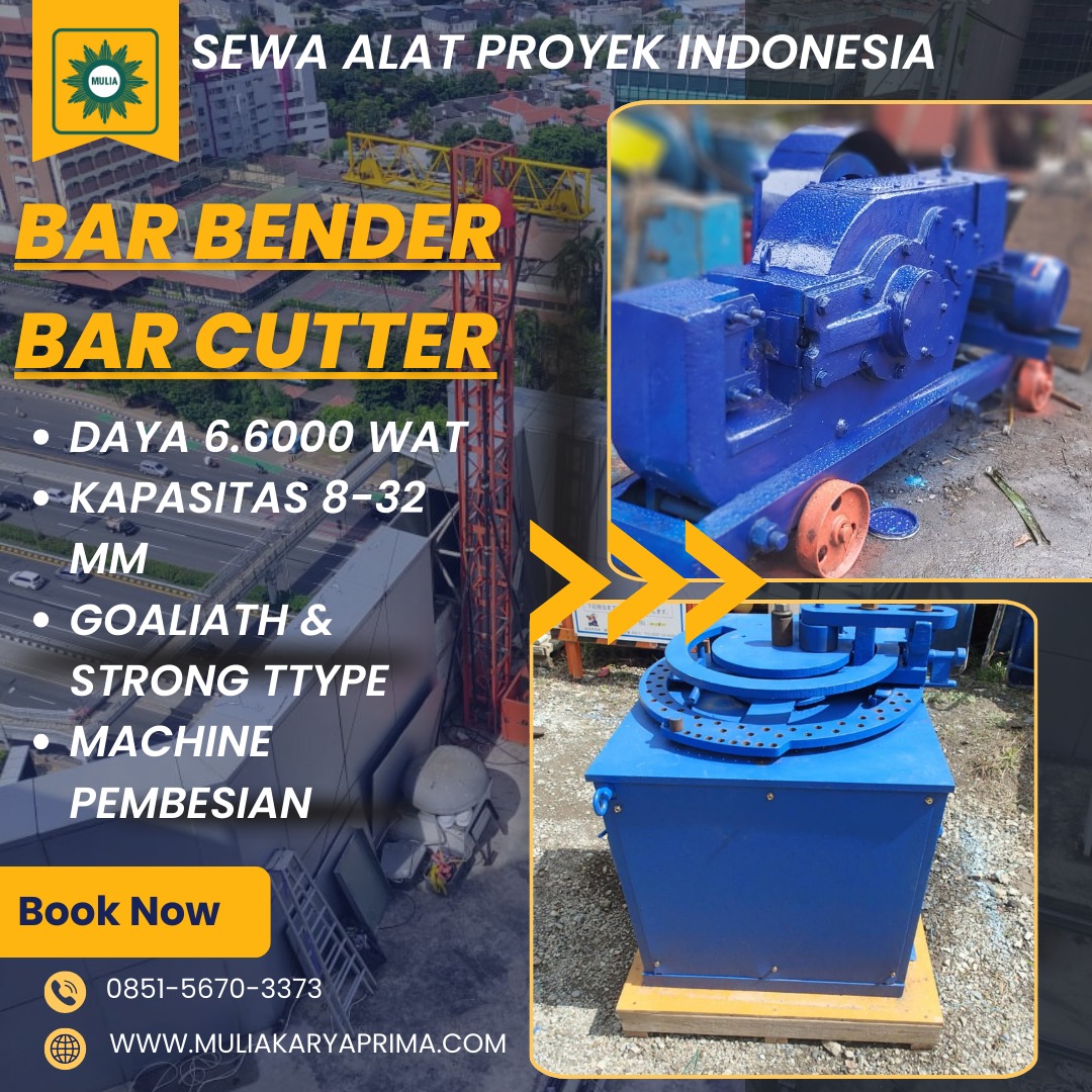BAR BENDING BAR CUTTING ALAT PROYEK INDONESIA Kota Blitar Jawa Timur ...