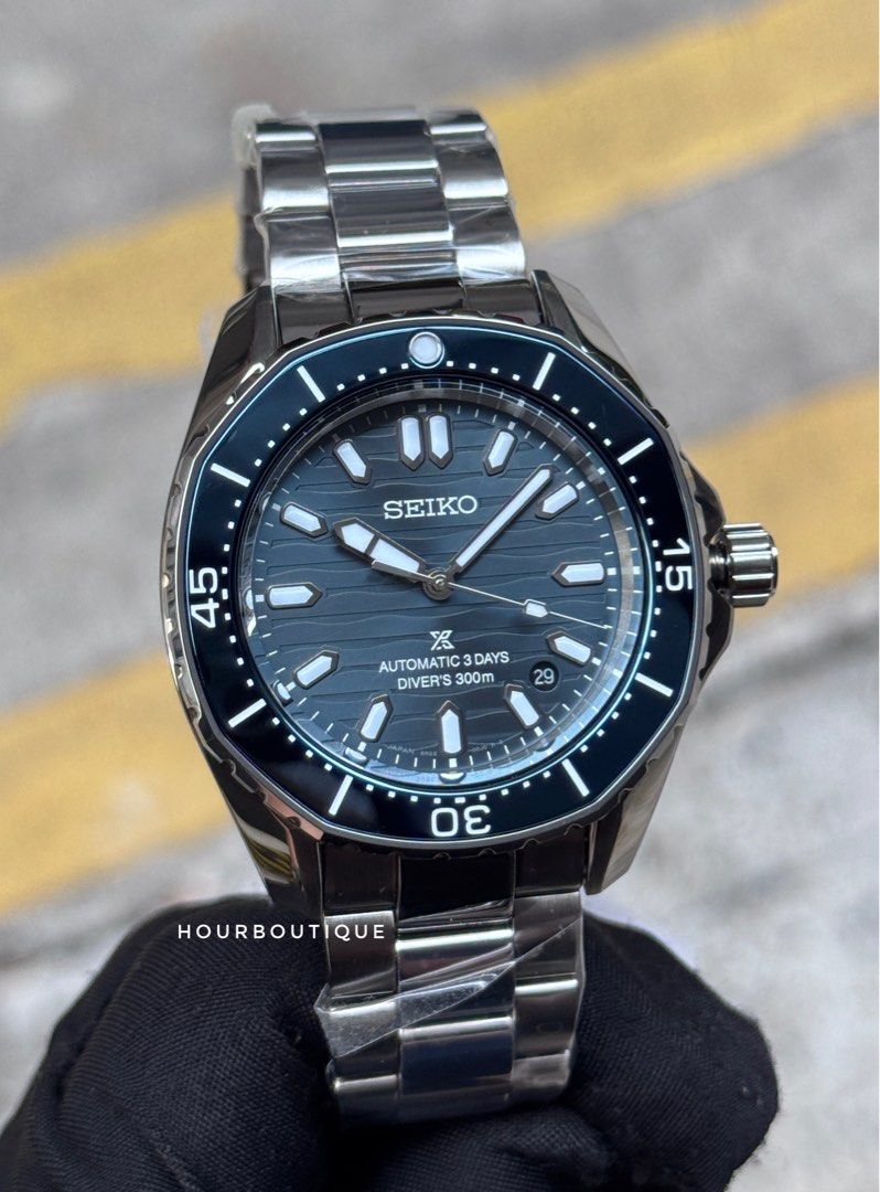 Brand New Latest Seiko Prospex Octagonal Automatic Blue Dial Divers ...
