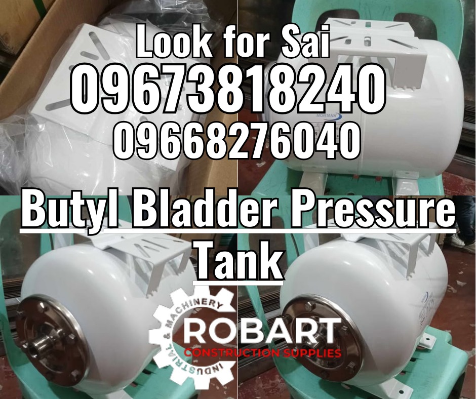 Butyl Bladder Pressure Tank, Commercial & Industrial, Construction ...
