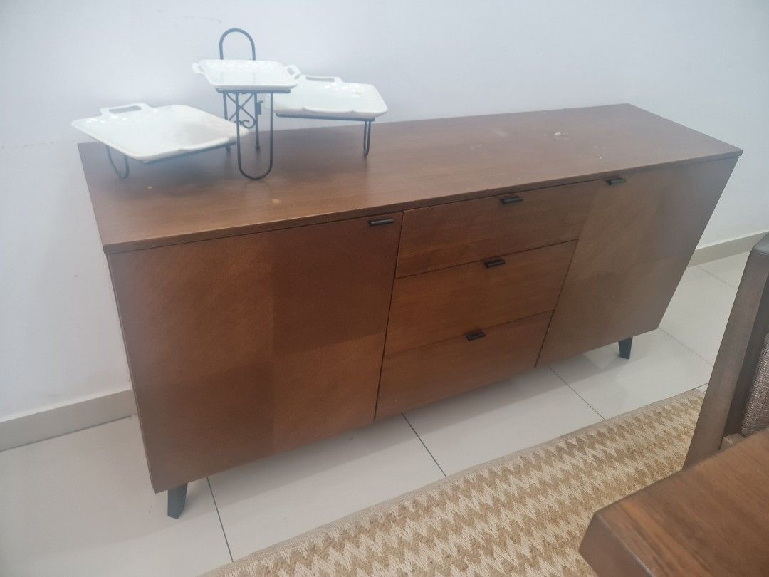 Cabinet kayu solid SSF, Furniture & Home Living, Furniture, Shelves ...