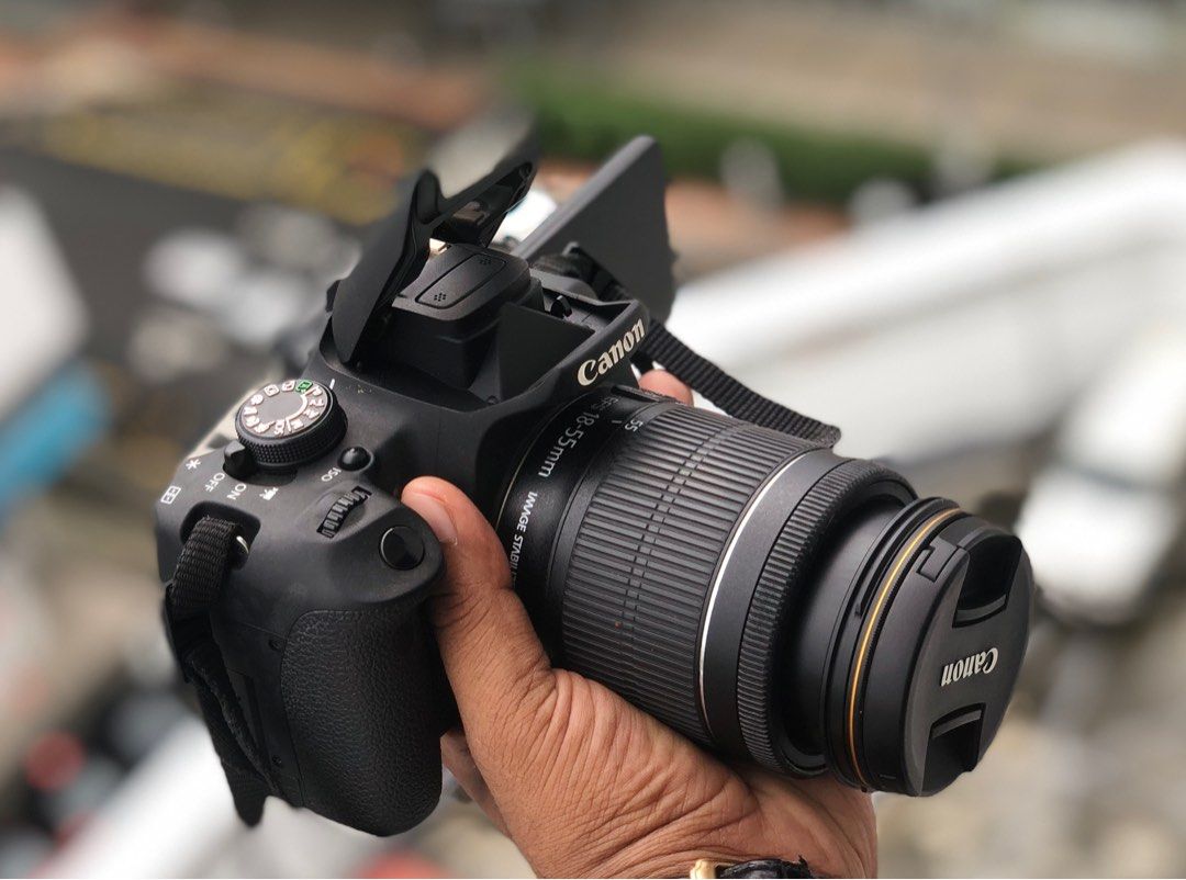 Canon 700d with 18-55mm 2k sc only fullset Condition like new touched ...