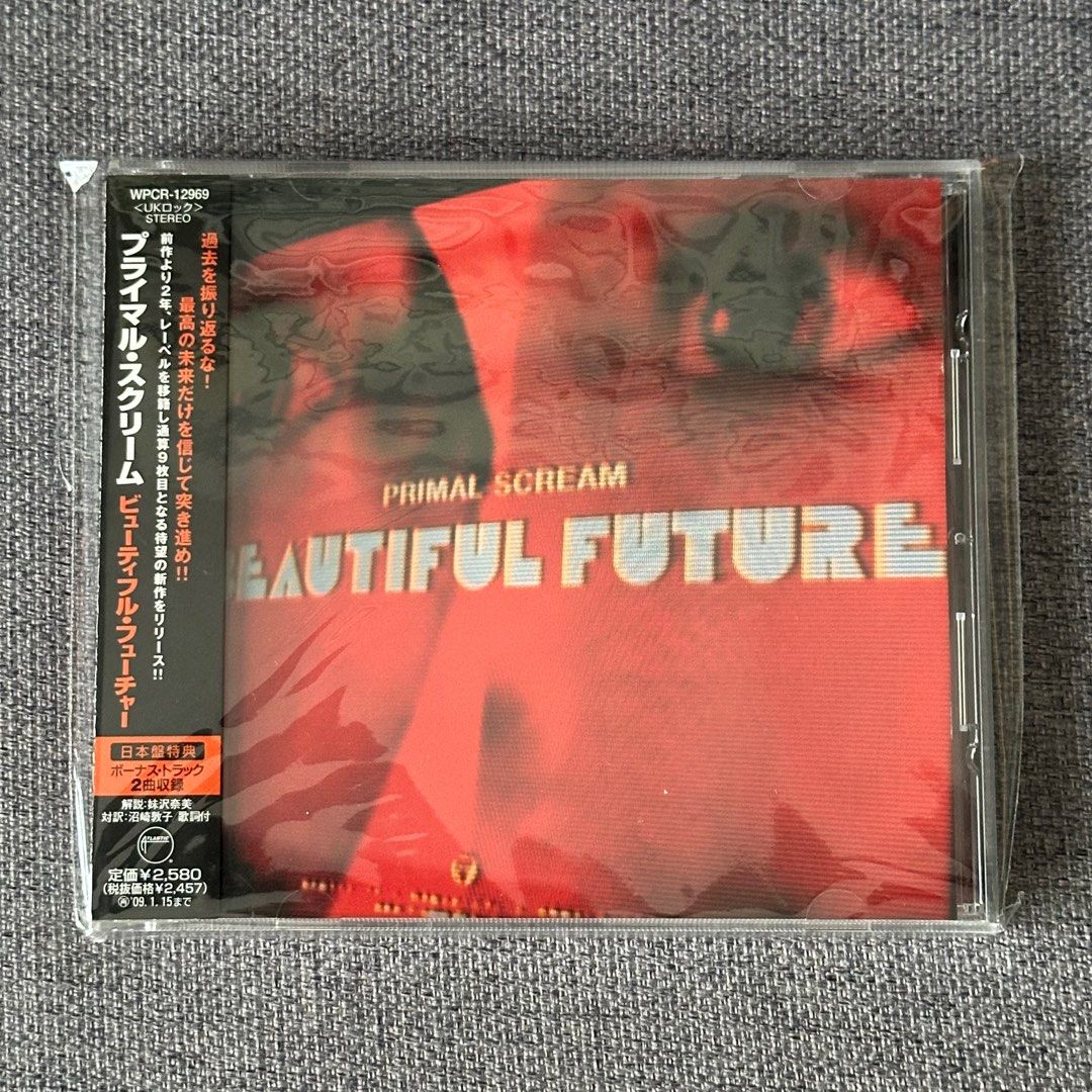 (CD) Primal Scream - Beautiful Future (Japanese edition with OBI & lyric book), Hobbies & Toys ...