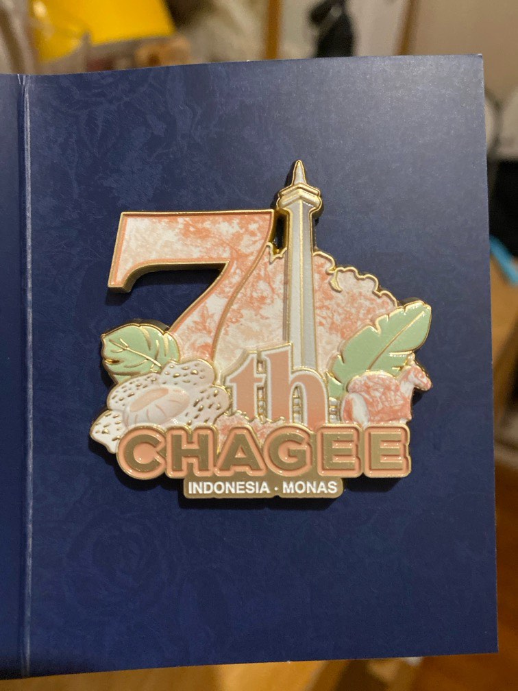 CHAGEE 7th Anniversary Badge (Indonesia, Vietnam, Philippines), Hobbies & Toys, Memorabilia ...