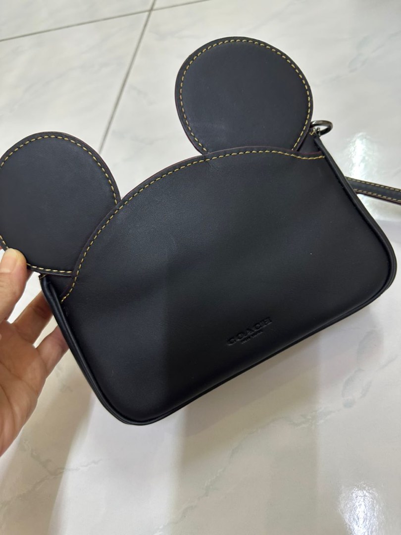Coach Mickey Pouch Clutch, Women's Fashion, Bags & Wallets, Clutches on ...
