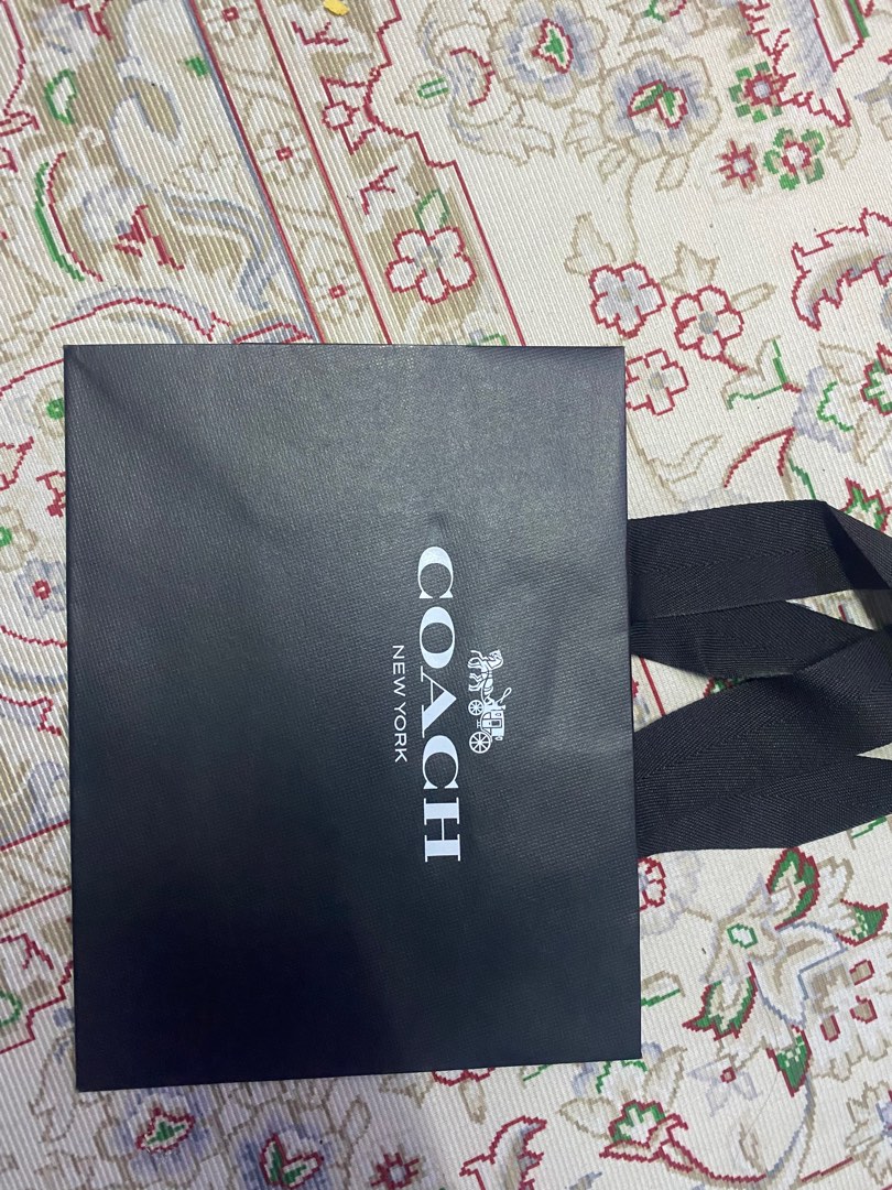 Coach paper bag, Luxury, Bags & Wallets on Carousell