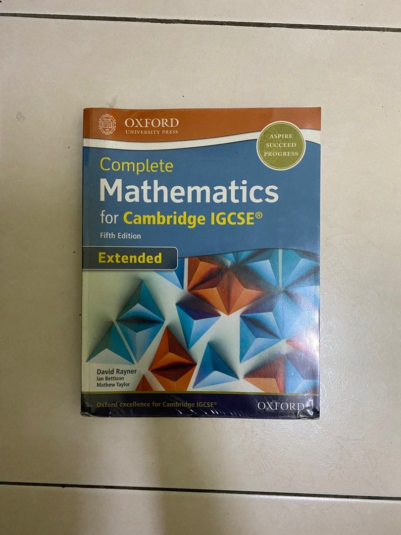 Complete Mathematics for Cambridge IGCSE fifth edition, Hobbies & Toys, Books & Magazines ...