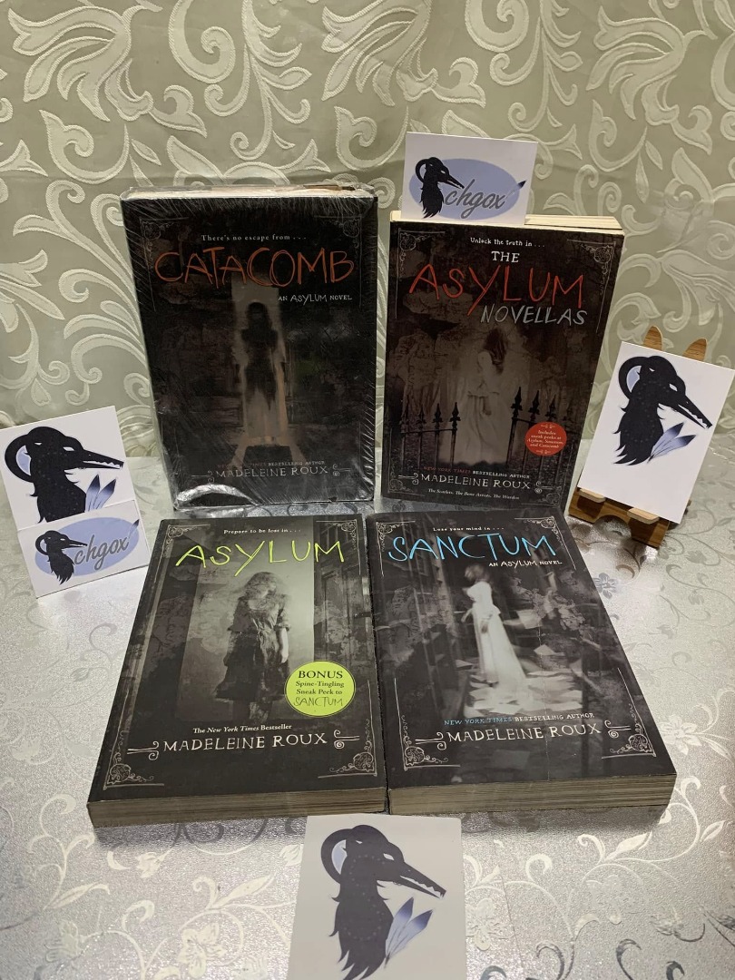 [COMPLETE TRILOGY / SET / LOT OF 4] Asylum Trilogy - Asylum, Sanctum ...