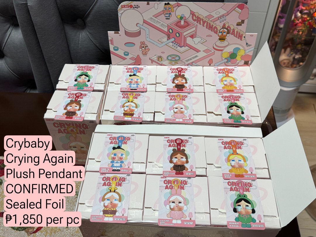 CRY BABY CRYING AGAIN PLUSH PENDANT, Hobbies & Toys, Toys & Games on ...