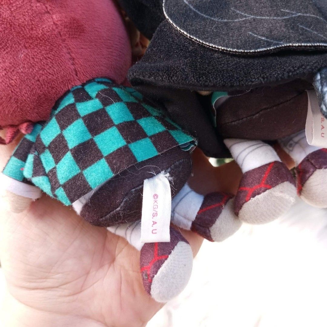 DEMON SLAYER Kimetsu no Yaiba Chibi Plush Uchi-noco Tanjiro Kamado ...