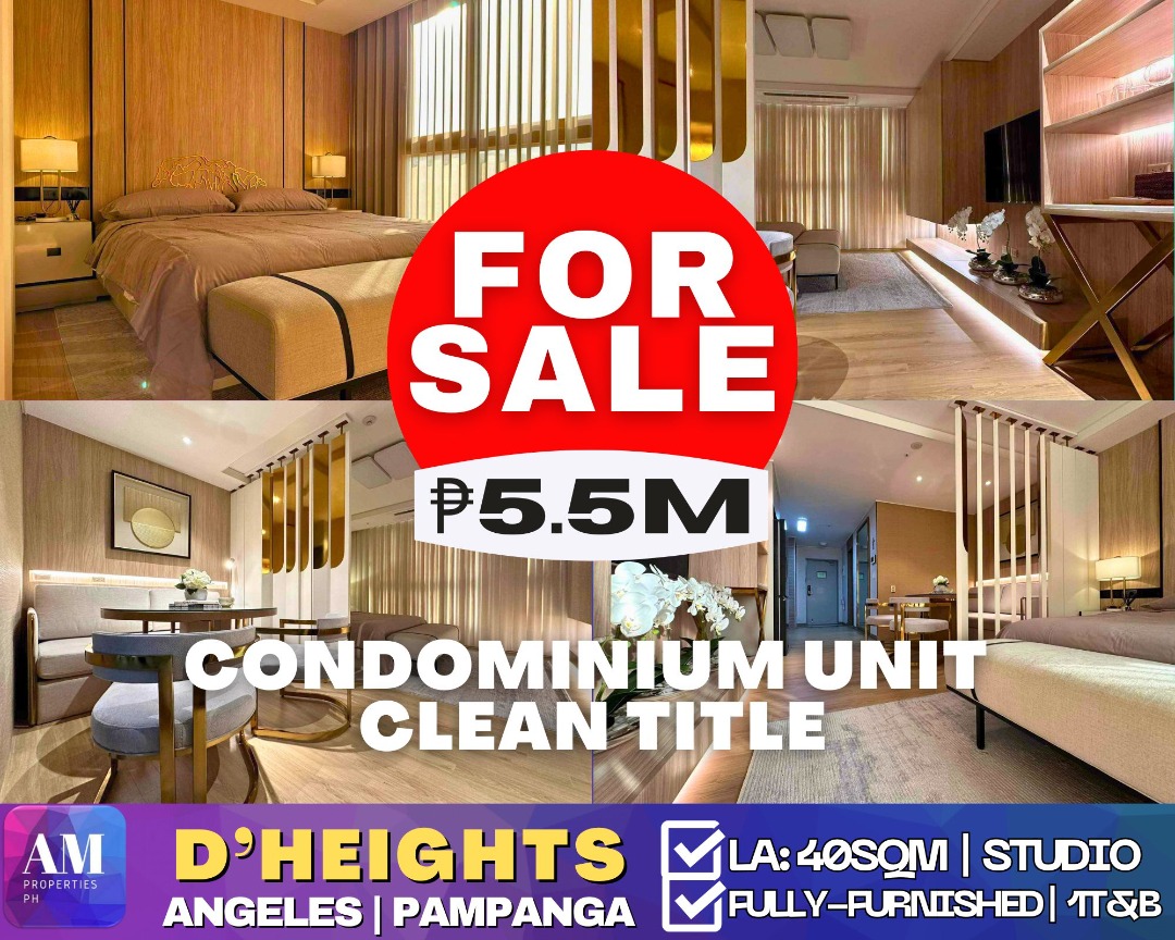 D'Heights Resort & Casino Clark Angeles City, Pampanga Studio w ...