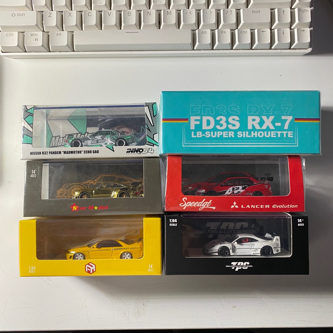 diecast 1:64 inno64 star model focal horizon speed gt tpc r32 rwb ...