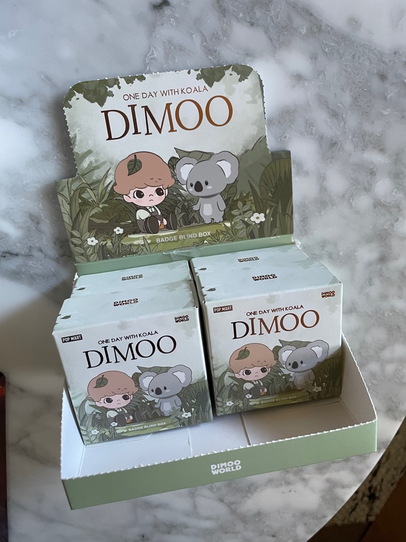 Dimoo One Day with Koala Enamel Pin Badge Blind Box (Australia Limited ...