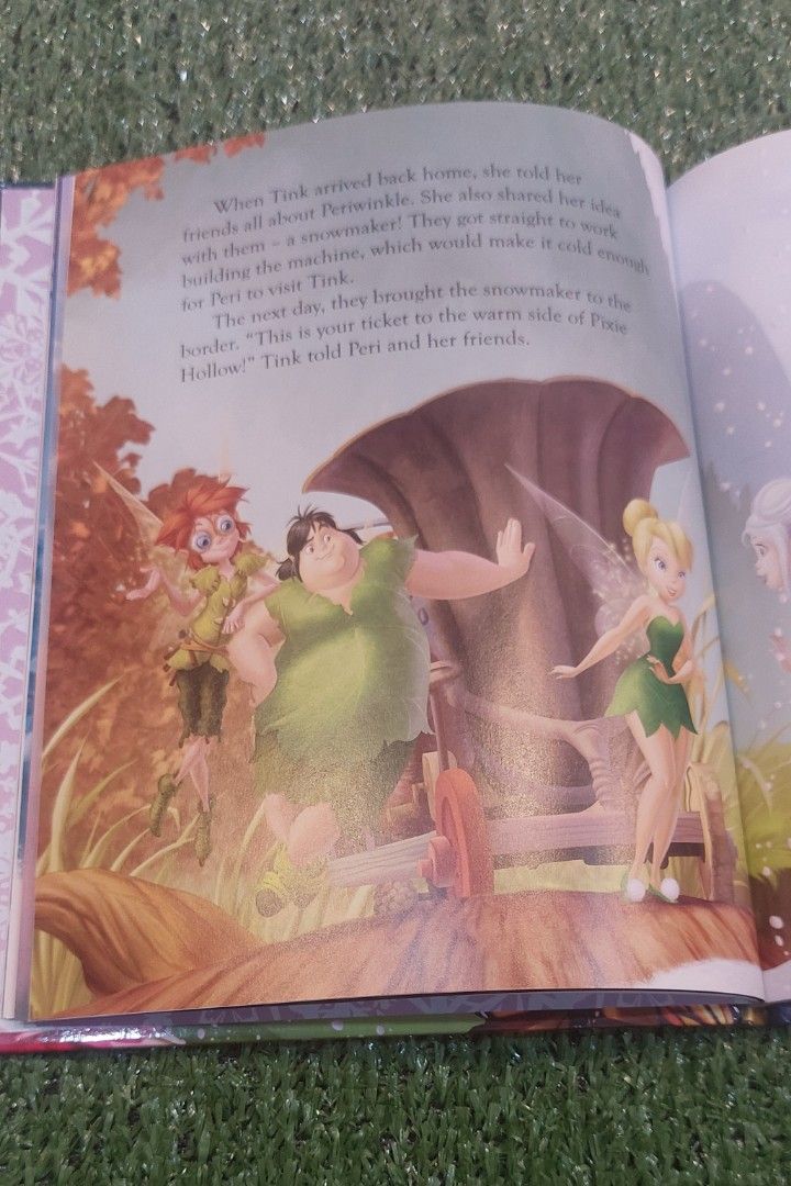 Disney Fairies TINKER BELL AND THE SECRET OF THE WINGS- A MAGICAL STORY ...