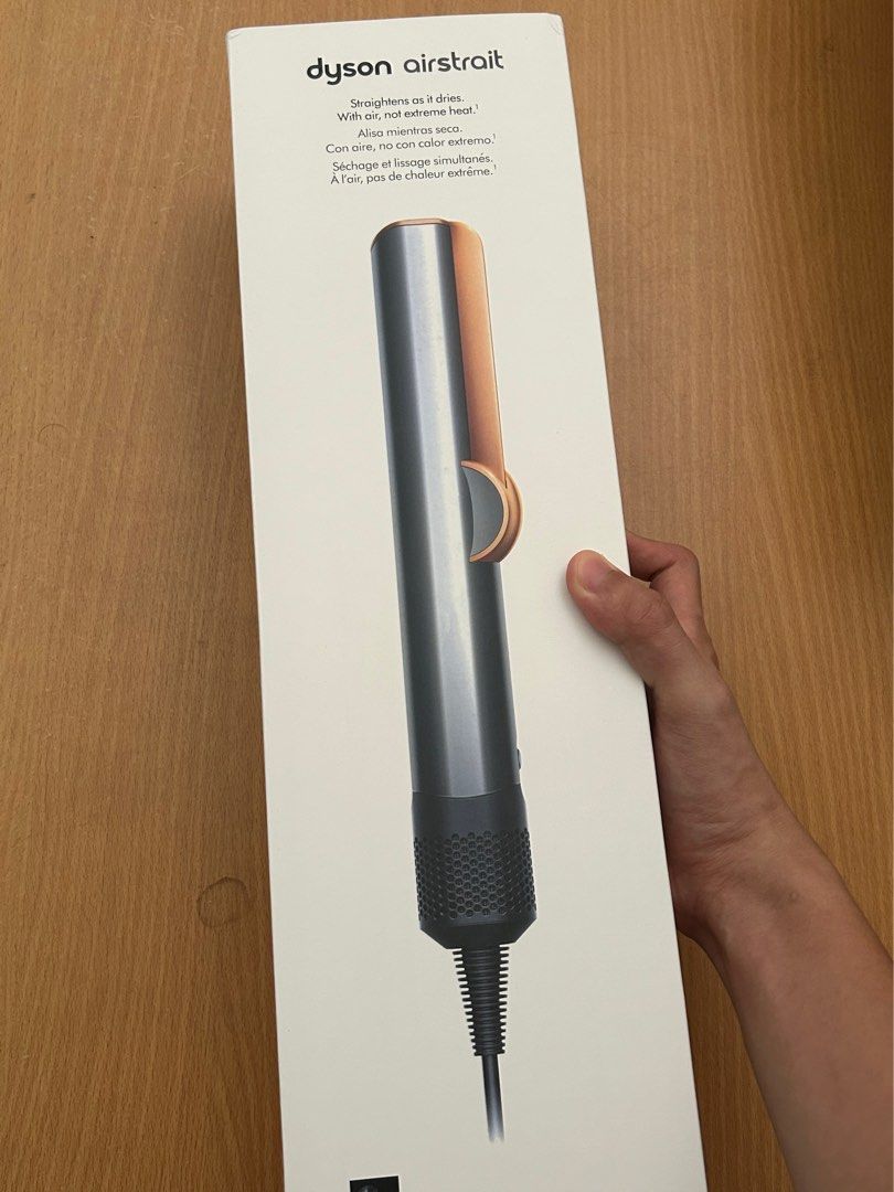 Dyson air strait nick copper, Beauty & Personal Care, Hair on Carousell