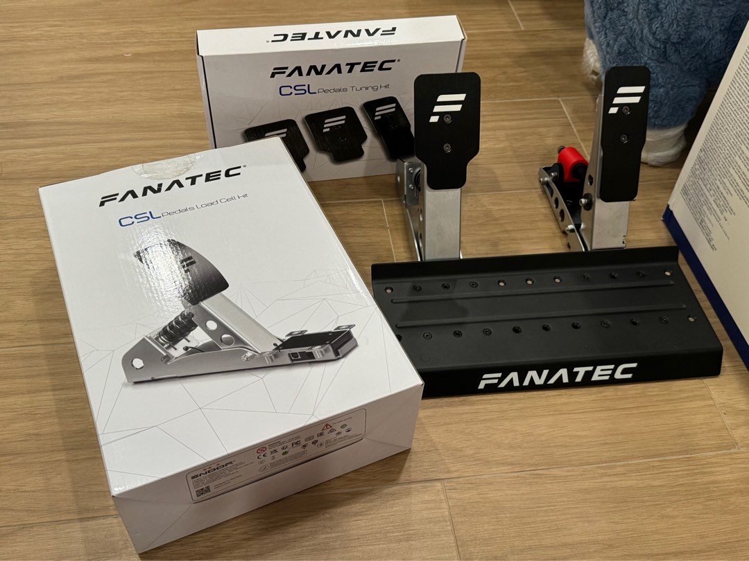 Fanatec CSL Pedals (Load Cell Kit), 電子遊戲, 遊戲機配件, 遊戲週邊商品 - Carousell