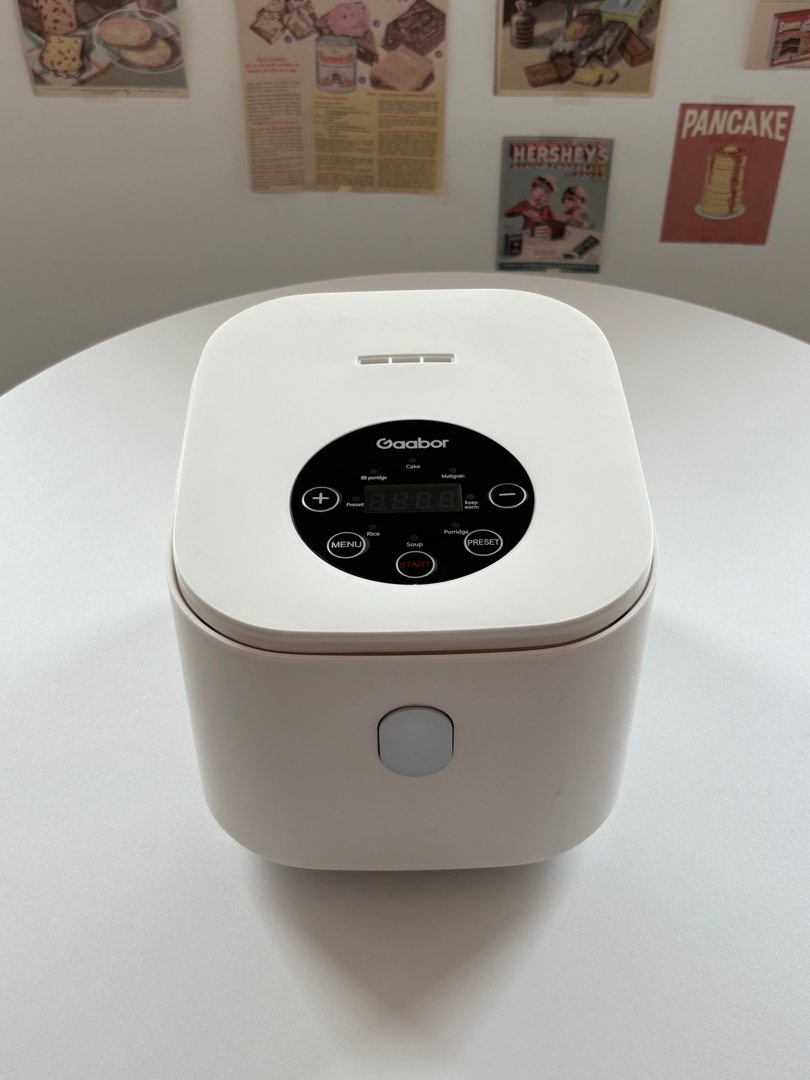 Gaabor Rice Cooker 2.5L White 8 cooking menu, TV & Home Appliances ...
