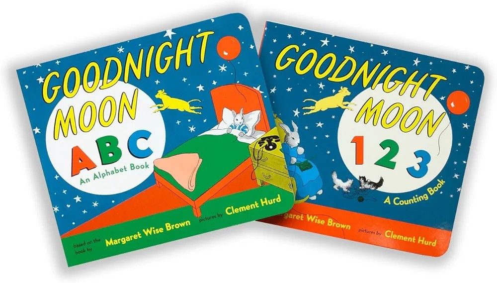 Goodnight Moon ABC & Counting Book (Book Set), Hobbies & Toys, Books ...
