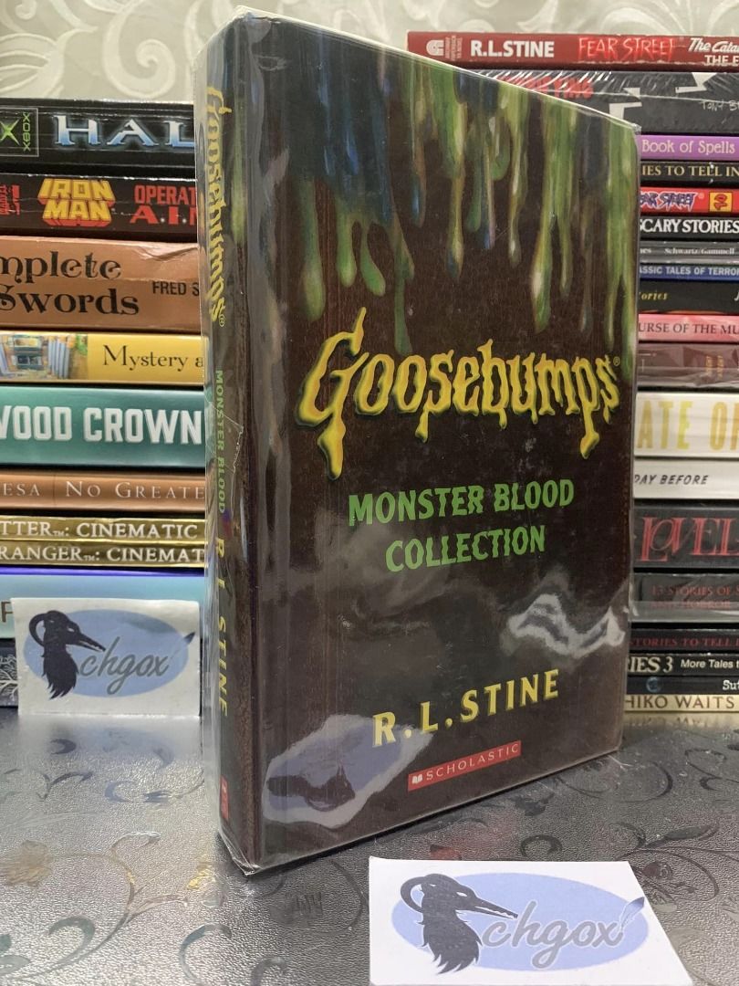 Goosebumps Monster Blood Collection by R.L. Stine | Hardbound | Horror ...