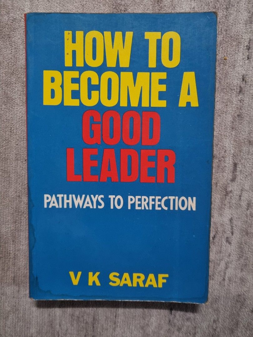 How To Become A Good Leader, Hobbies & Toys, Books & Magazines ...