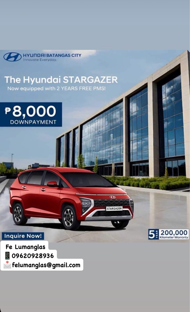 Hyundai STARGAZER STARGAZER X / Premium/ GLS / GL Auto, Cars for Sale ...