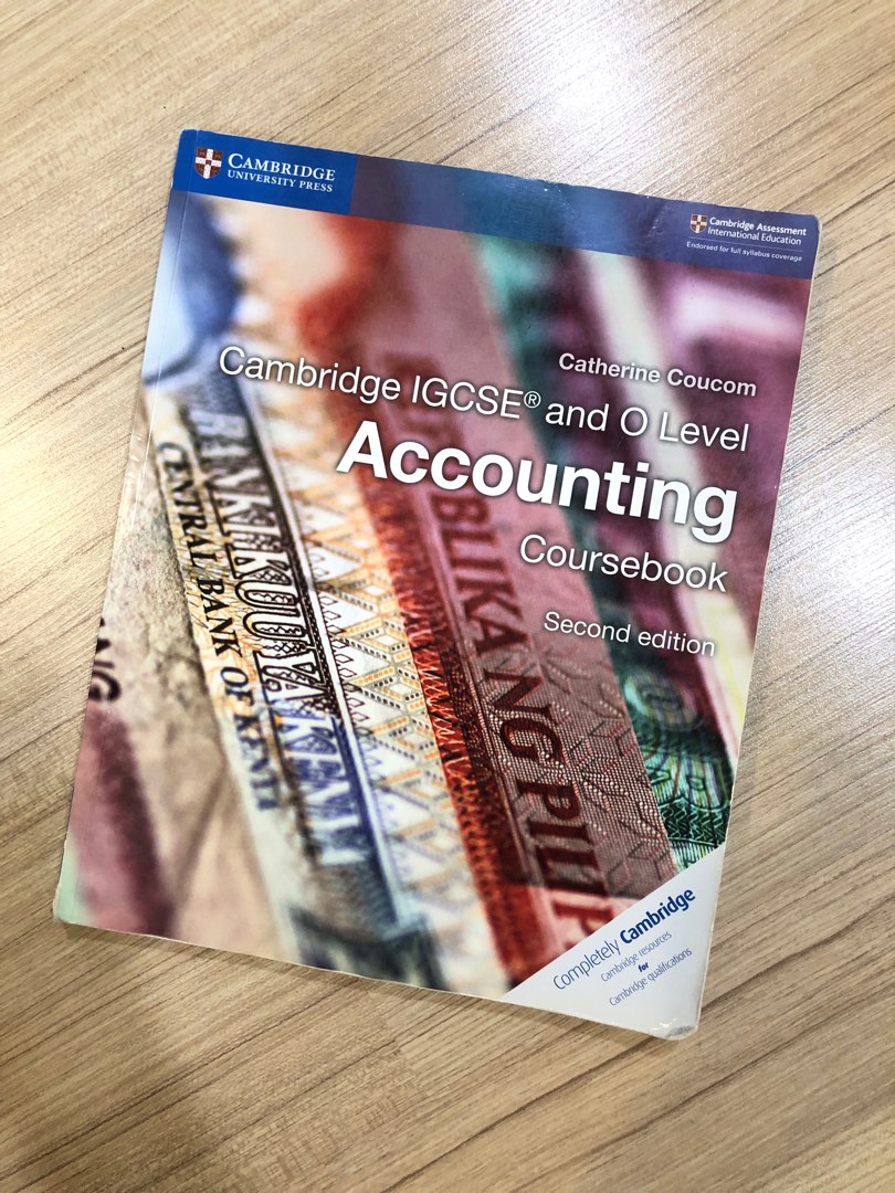 IGCSE Accounting Coursebook, Hobbies & Toys, Books & Magazines ...