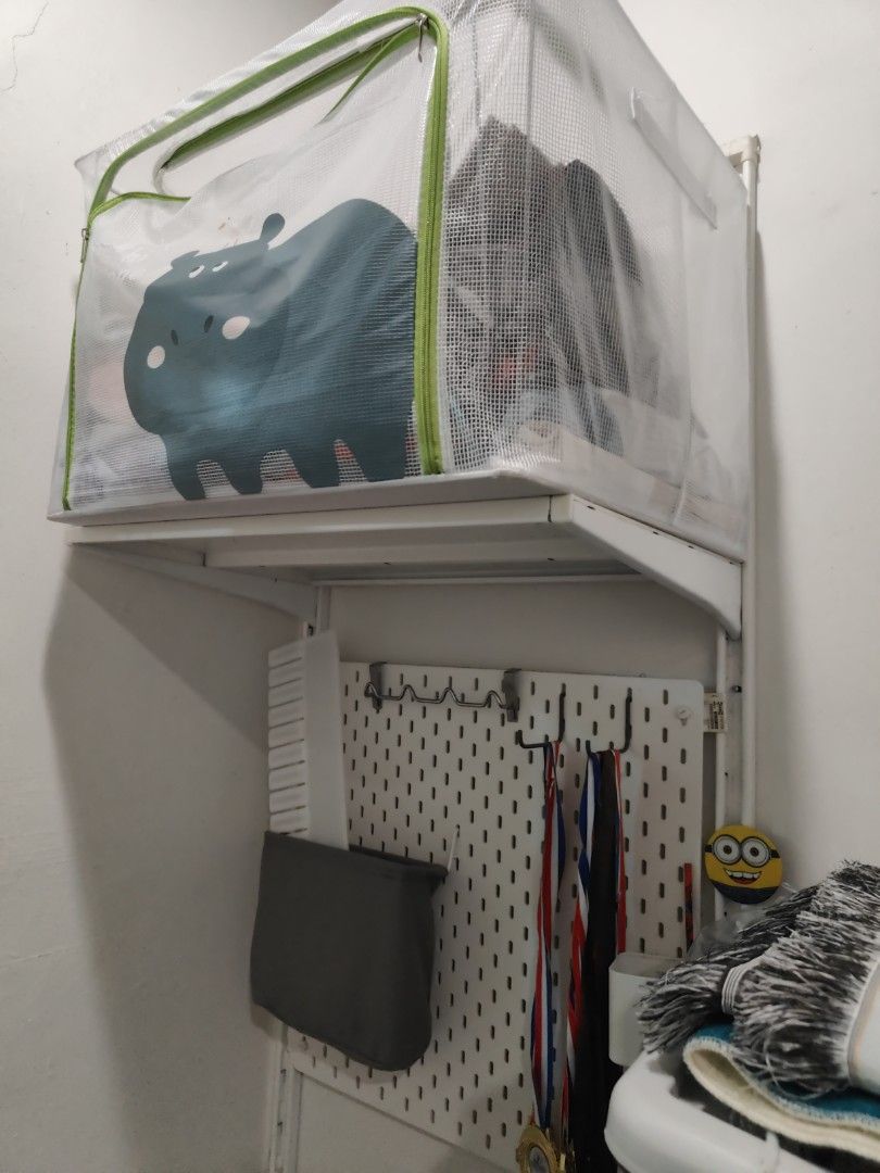 Ikea Algot wall storage system, Furniture & Home Living, Home ...