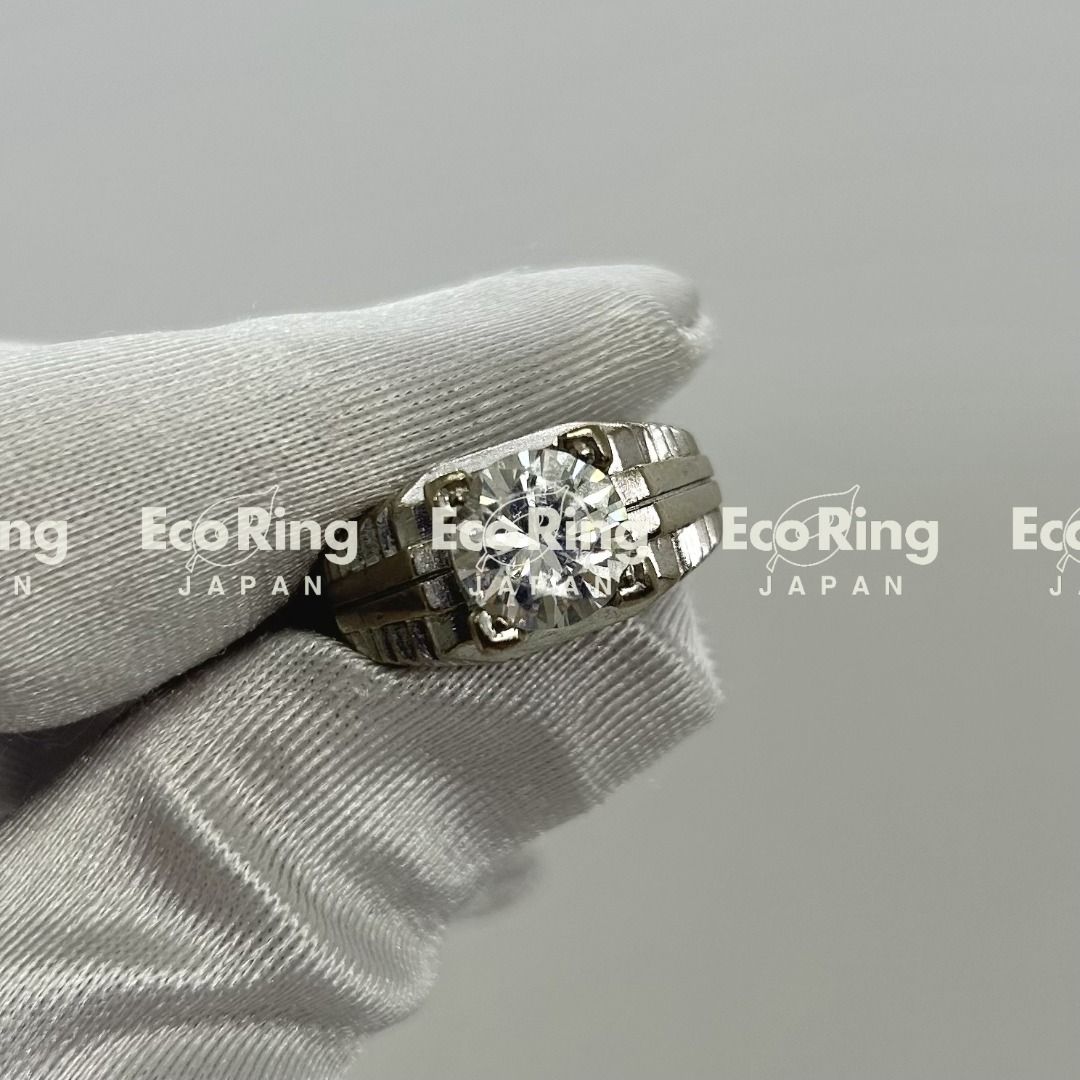 K14 / 585 APPROX 2CT WG 8.49G TRANSLUCENT STONE RING 247056690 HM, Women's Fashion, Jewelry ...