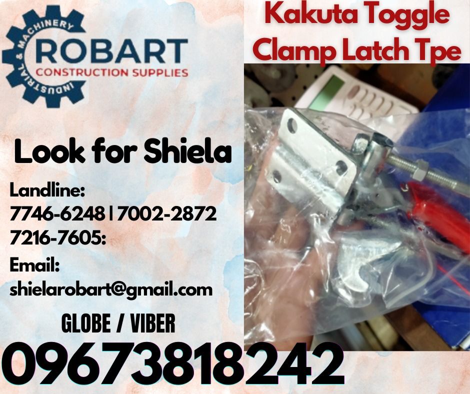 Kakuta Toggle Clamp Latch Tpe, Commercial & Industrial, Construction ...